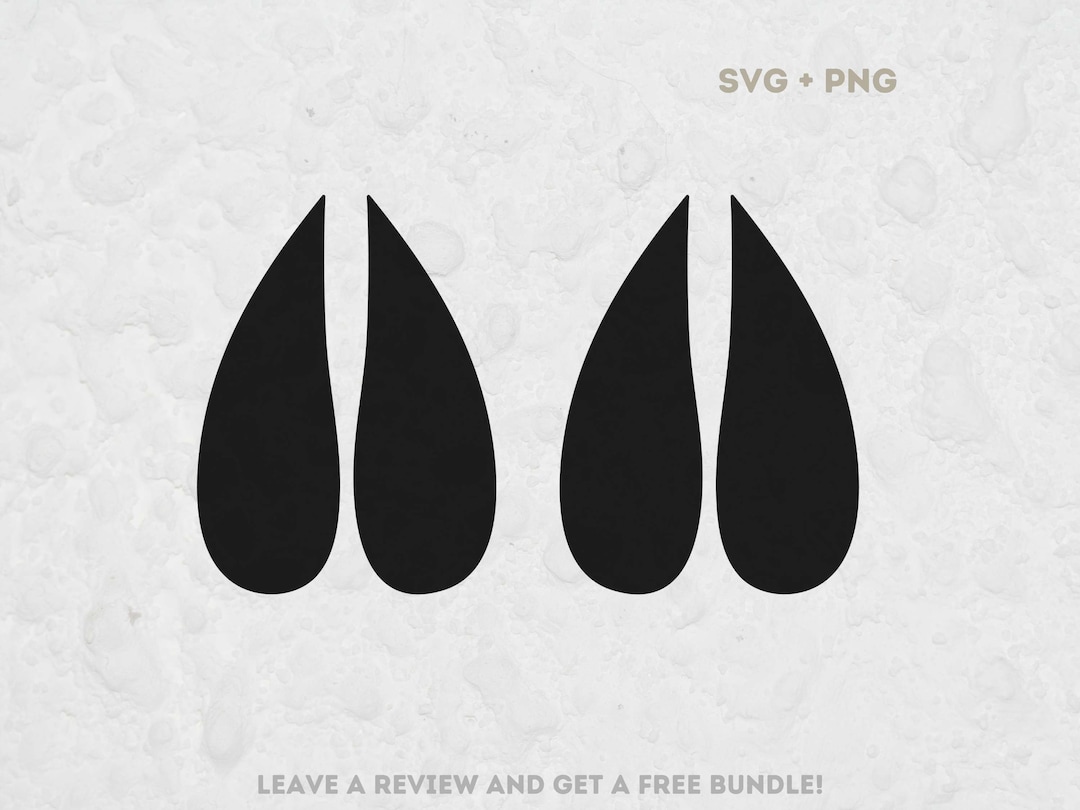 Okapi Svg, SVG Files for Cricut, Animal Track SVG, Okapi Footprint ...