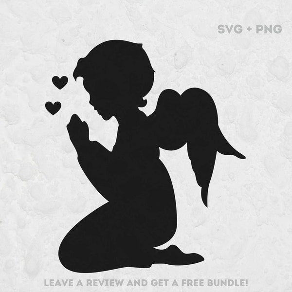 Angel Svg - Etsy