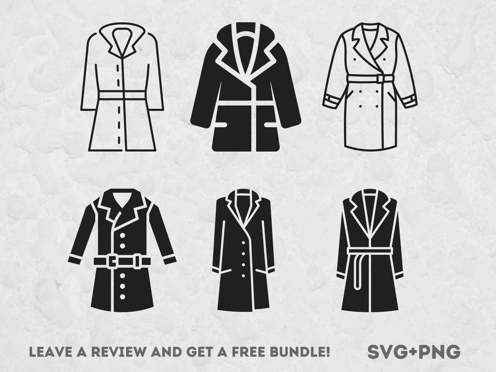 Trench Coat Svg Clothing Svg Svg Files for Cricut Cricut - Etsy