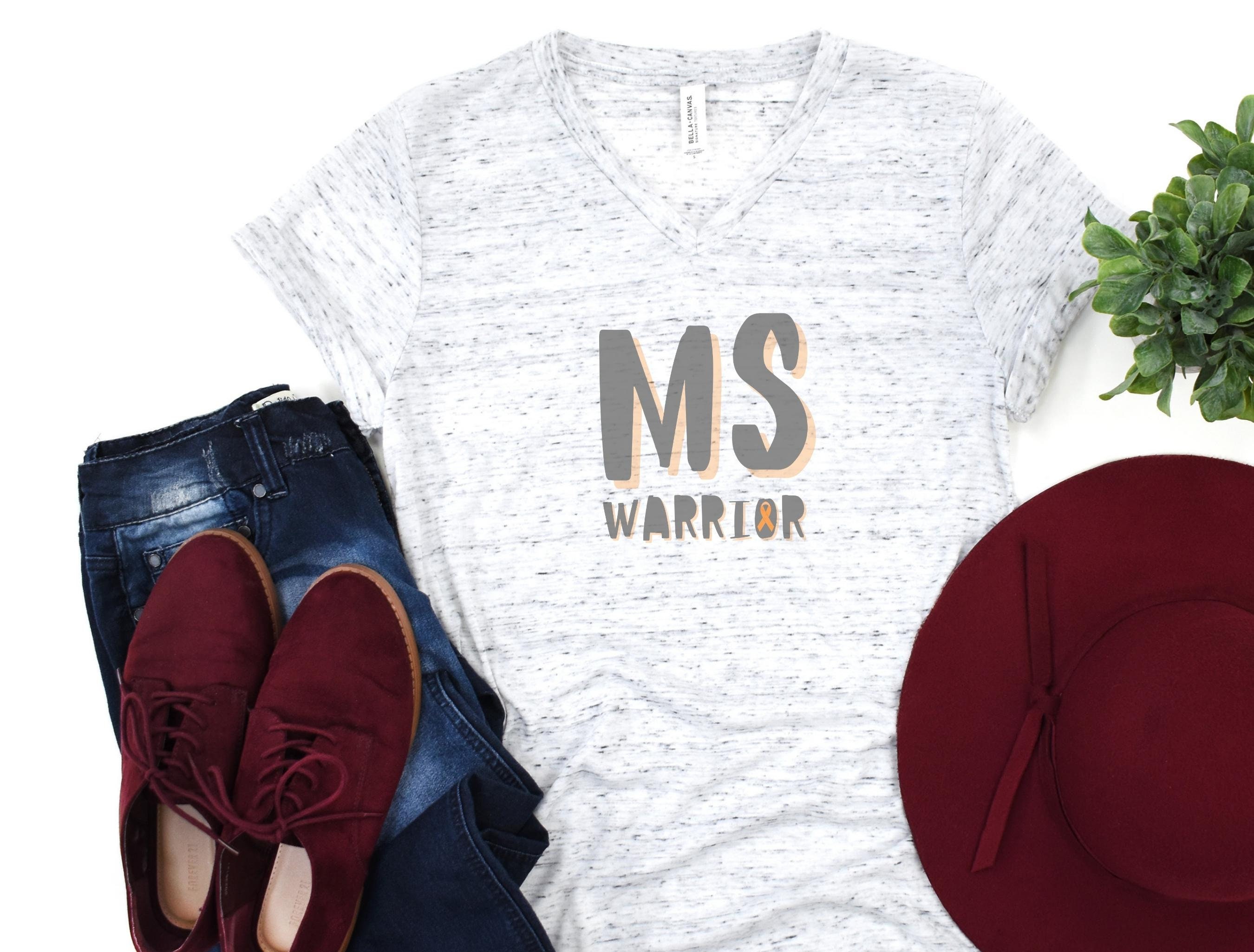 MS Warrior SVG Commercial Use Svg Multiple Sclerosis MS - Etsy Australia