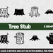 Tree Stub Svg Svg Tree SVG Files for Cricut Tree SVG - Etsy
