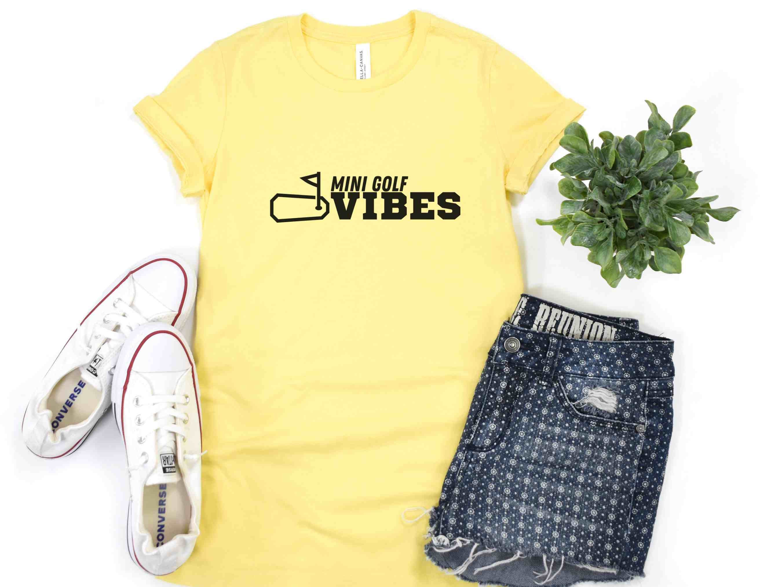 Mini Golf Vibes Svg SVG Files for Cricut Golf Shirt Svg - Etsy