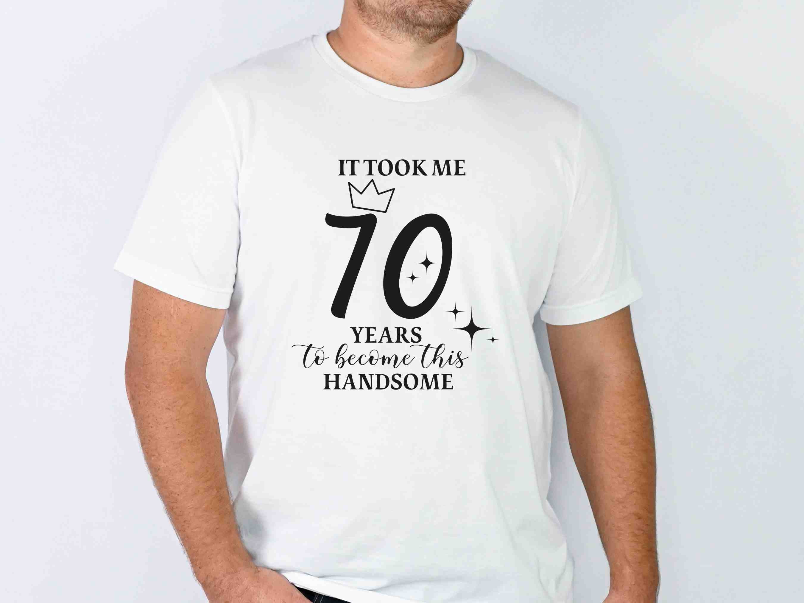 70 Years Svg 70th Birthday Shirt Svg Files for Cricut - Etsy