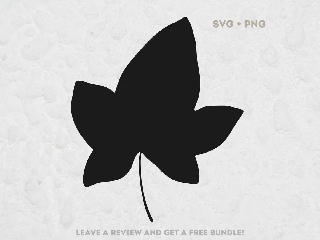 Ivy Leaf SVG, Svg for Cricut, Leaf Cut File, Ivy Svg, Ivy Leaf ...