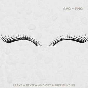Eyelash SVG, Svg Files for Cricut, Cut Files, Eye Clipart, Face SVG ...