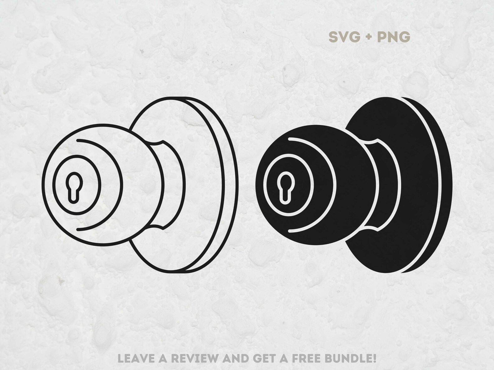 Doorknob Svg, Svg Files for Cricut, House SVG, Knob Cut File, House ...