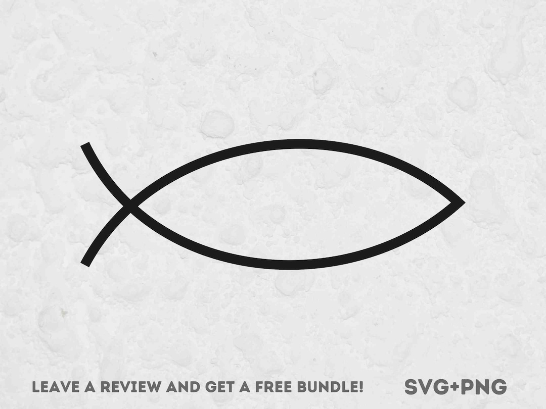 Jesus Fish SVG, Svg Files for Cricut, Christian Svg, Jesus Clipart ...