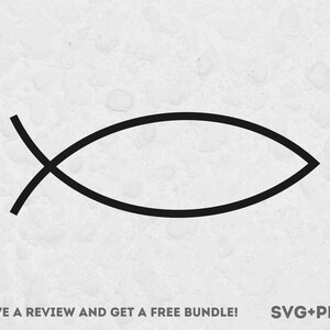 Jesus Fish SVG, Svg Files for Cricut, Christian Svg, Jesus Clipart ...