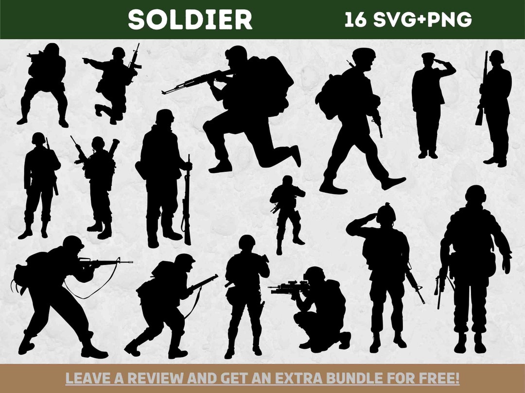 Military Svg Bundle, SVG Files for Cricut, Military SVG, Military ...