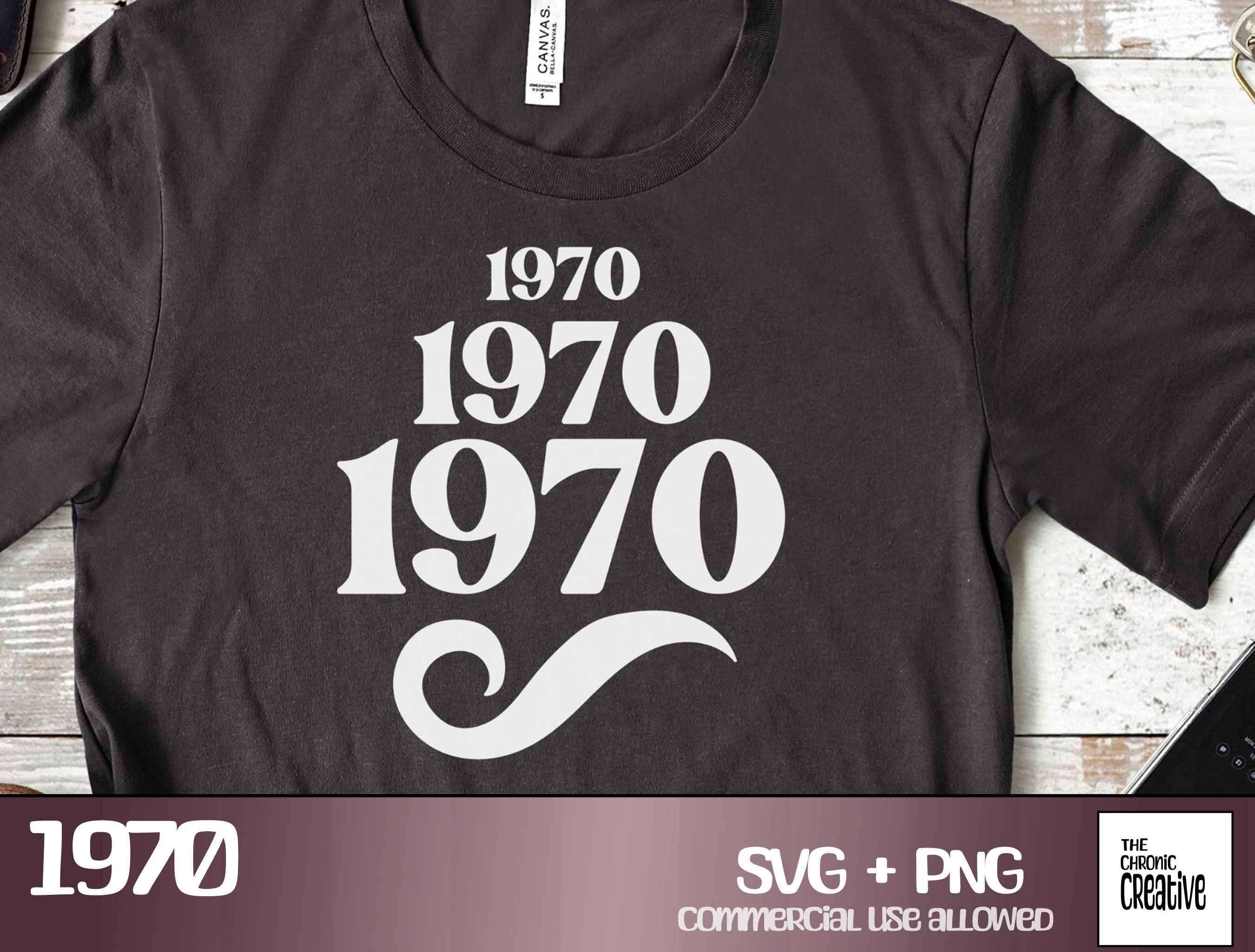 1970 SVG / Archivo SVG para Cricut / Camisa de los setenta / - Etsy España