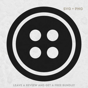 Sewing Button Svg Cut File, Svg Files for Cricut, Sew Clipart, Crafting ...