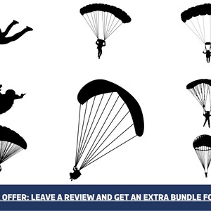 Skydiving Svg, SVG Files for Cricut, Skydiving Clipart, Skydiving ...