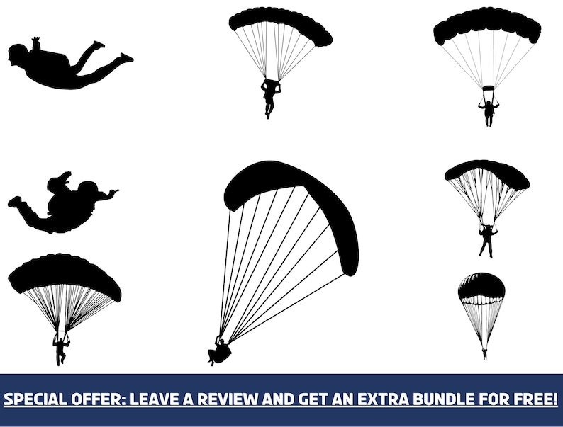 Skydiving Svg, SVG Files for Cricut, Skydiving Clipart, Skydiving ...