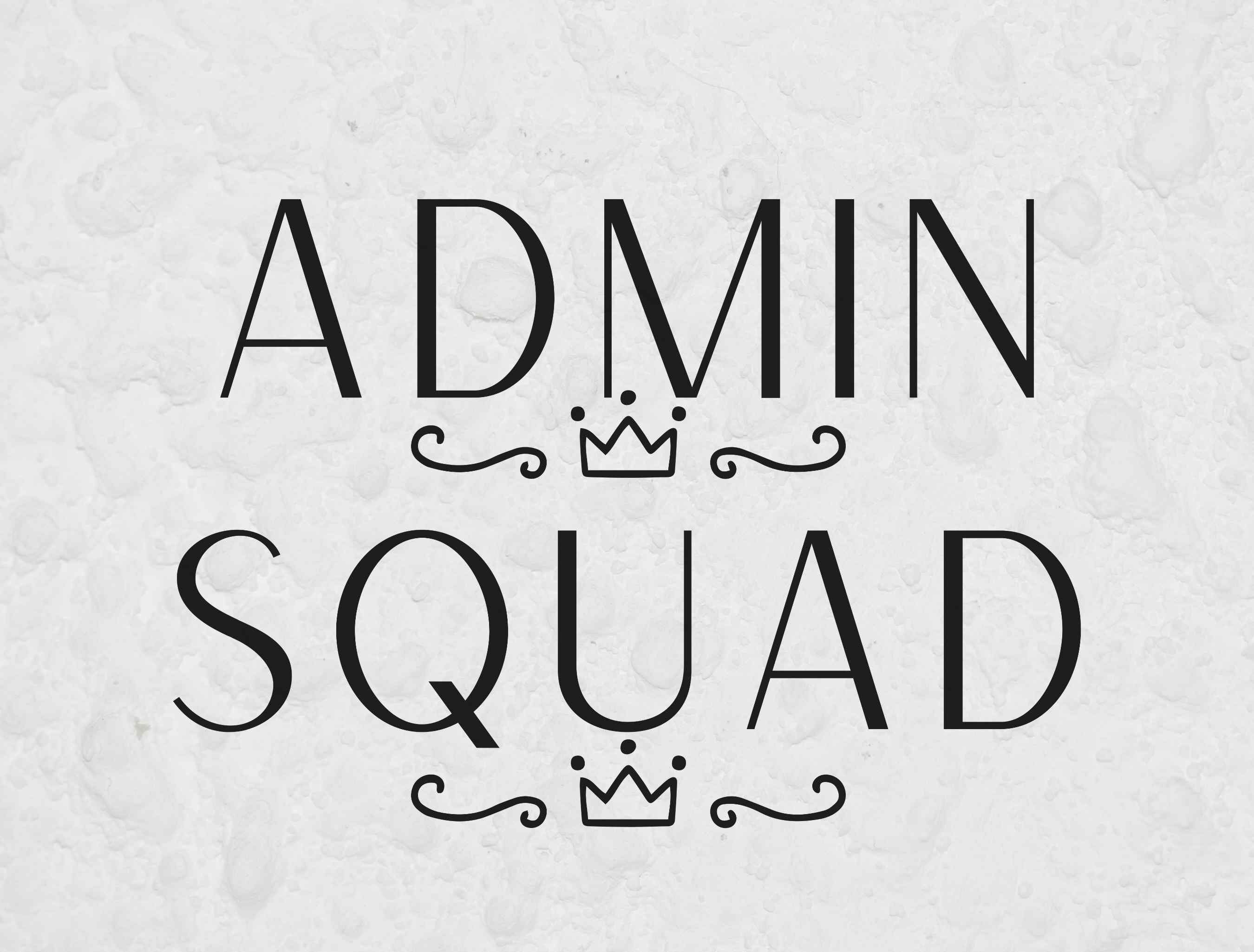 Admin Squad Svg SVG Files for Cricut Work Svg Admin Svg - Etsy