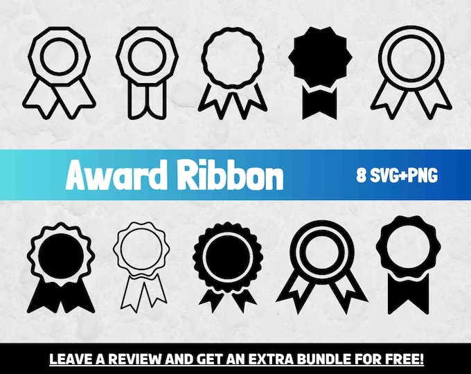 Award Ribbon Svg, Award Svg, Prize Svg, Badge Svg, Winner Svg ...