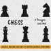 Chess Pieces SVG, Svg Files for Cricut, Chess Svg, Chess Piece SVG ...
