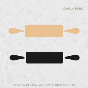 Rolling Pin Svg, SVG Files for Cricut, Baker SVG, Baking Svg, Rolling ...