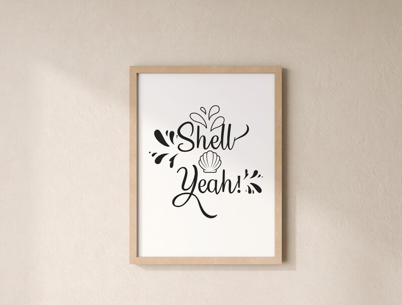 Shell Yeah SVG Beach Svg Cut File Summer Svg Beach - Etsy