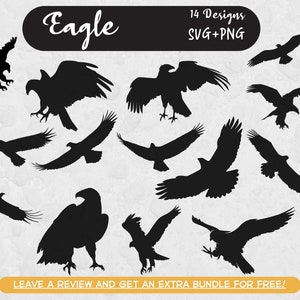 Eagle Svg, Svg Files for Cricut, Bird SVG, Eagle Clipart, Eagle ...