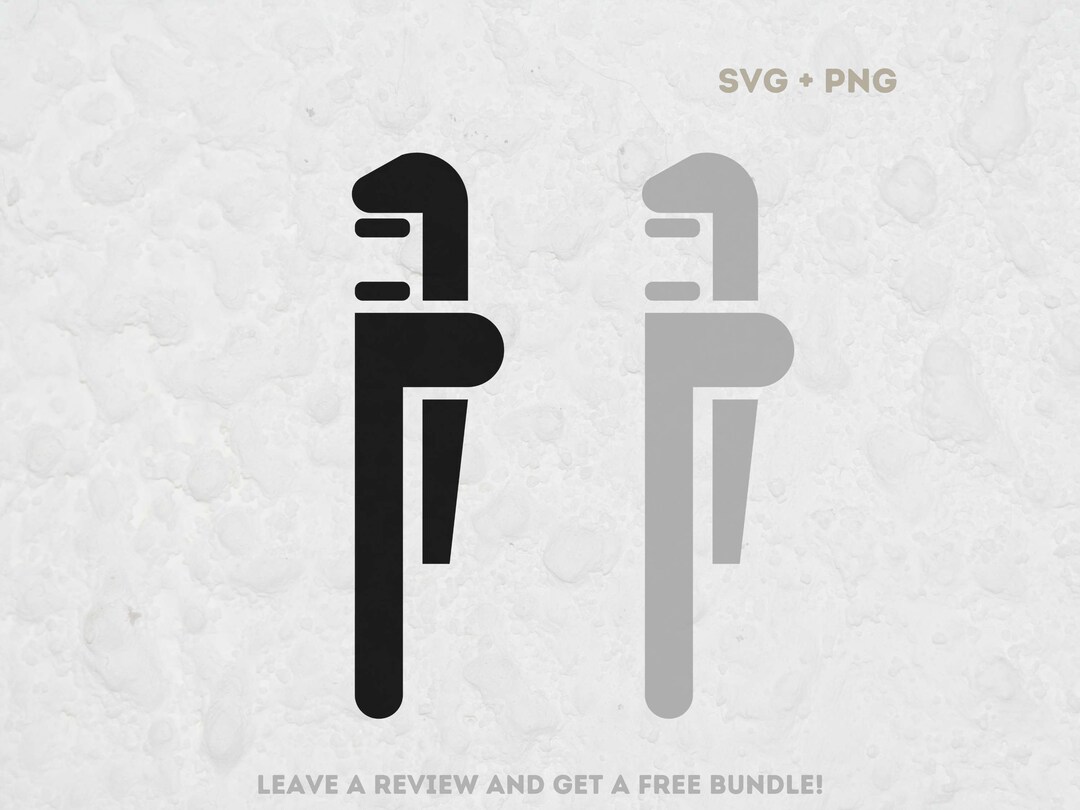 Plumber Wrench Svg, SVG Files for Cricut, Plumber Svg, Plumber Tool Svg ...