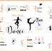 Dance SVG Bundle Svg Files for Cricut Dance Quotes Dance - Etsy