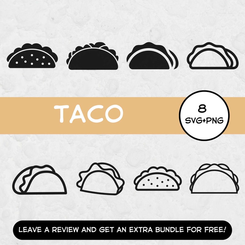 Taco Svg File - Etsy