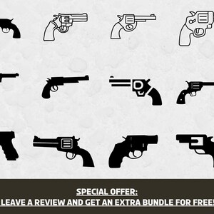 Revolver SVG Bundle, SVG Files for Cricut, Revolver Cut File, Western ...