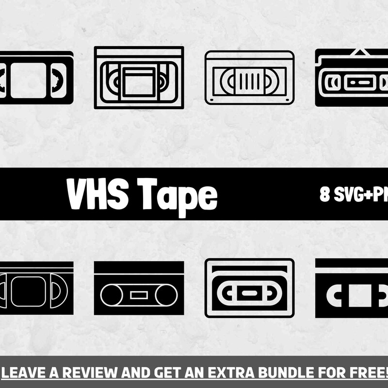 Vhs Tapes Svg - Etsy