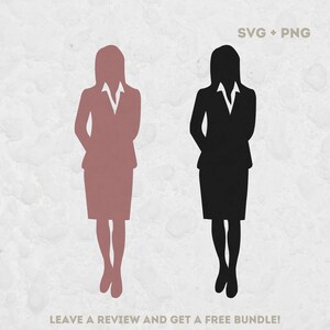 Business Woman SVG Cut File, Svg Files for Cricut, Business PNG ...