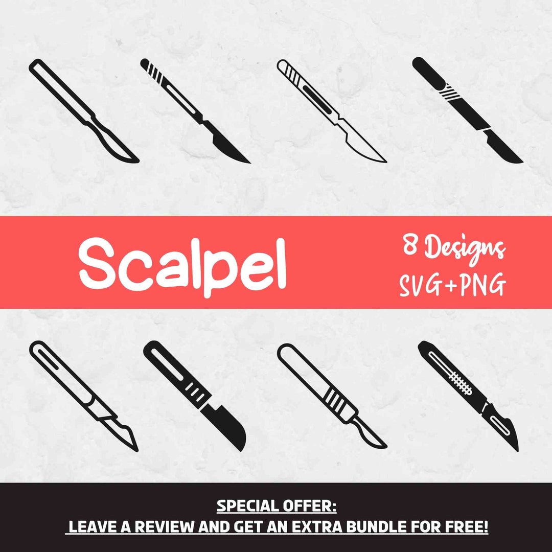 Scalpel SVG Bundle Svg Files for Cricut Doctor Svg Hospital - Etsy