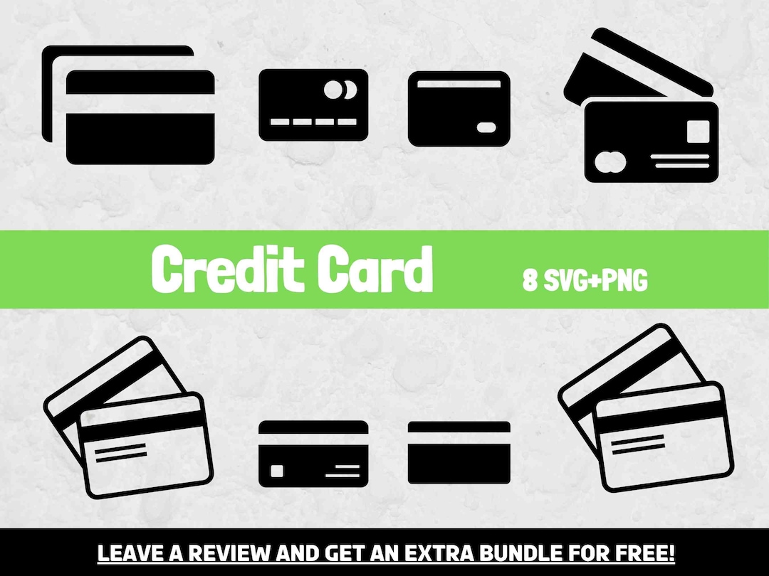 Credit Card Svg, SVG Files for Cricut, Pay SVG, Payment Svg, Money ...
