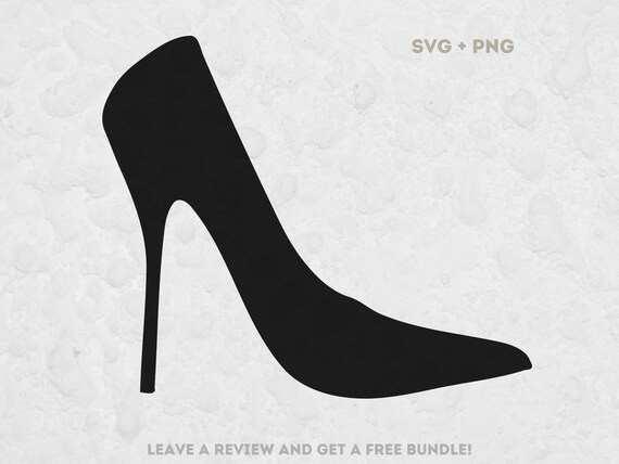 Stiletto Silhouet Design Art Fashion High Heels Sleek Silhouette III