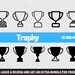 Trophy Svg, SVG Files for Cricut, Competition SVG, Winner Clipart ...