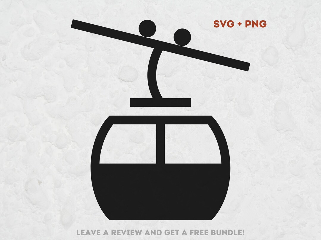 Cable Car SVG PNG Cut File, Svg Files for Cricut, Ski Resort SVG ...