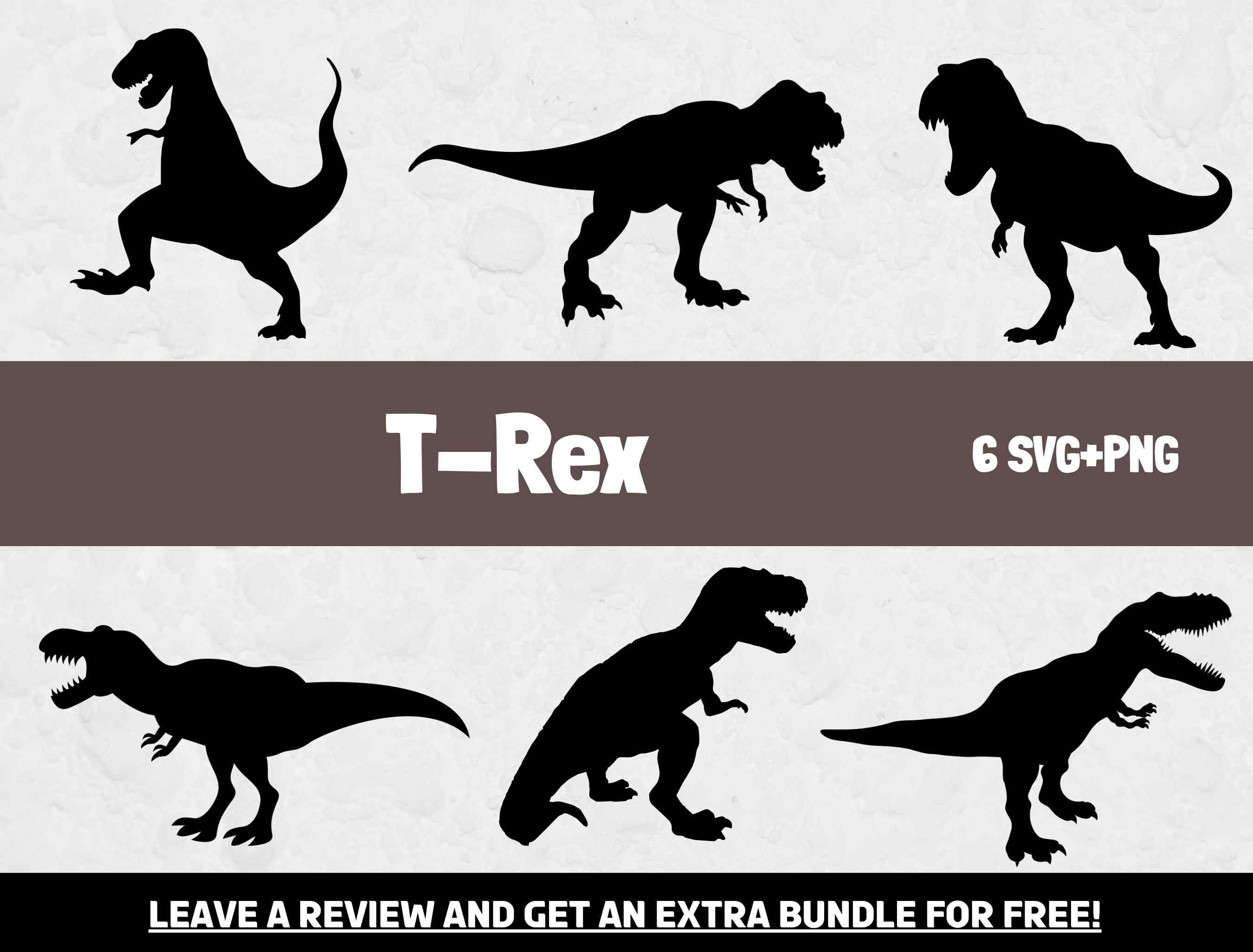 T-rex Svg Bundle SVG Files for Cricut Dinosaur PNG Jurassic - Etsy Canada