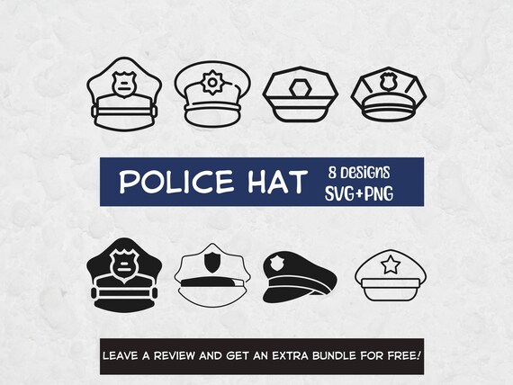 Policeman Hat Svg File Police Gnome SVG |Layered Male UK Police