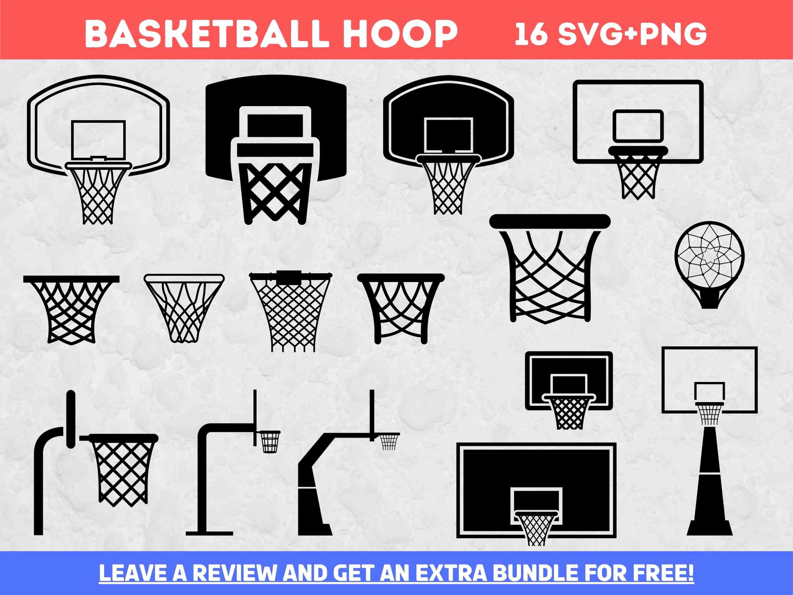 Basketball Hoop SVG Cut File SVG Files for Cricut Basketball - Etsy