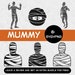 Mummy Svg Bundle, Svg Files for Cricut, Mummy Clipart, Mummy ...