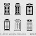 Phone Booth SVG, SVG Files for Cricut, Telephone Clipart, Retro Phone ...