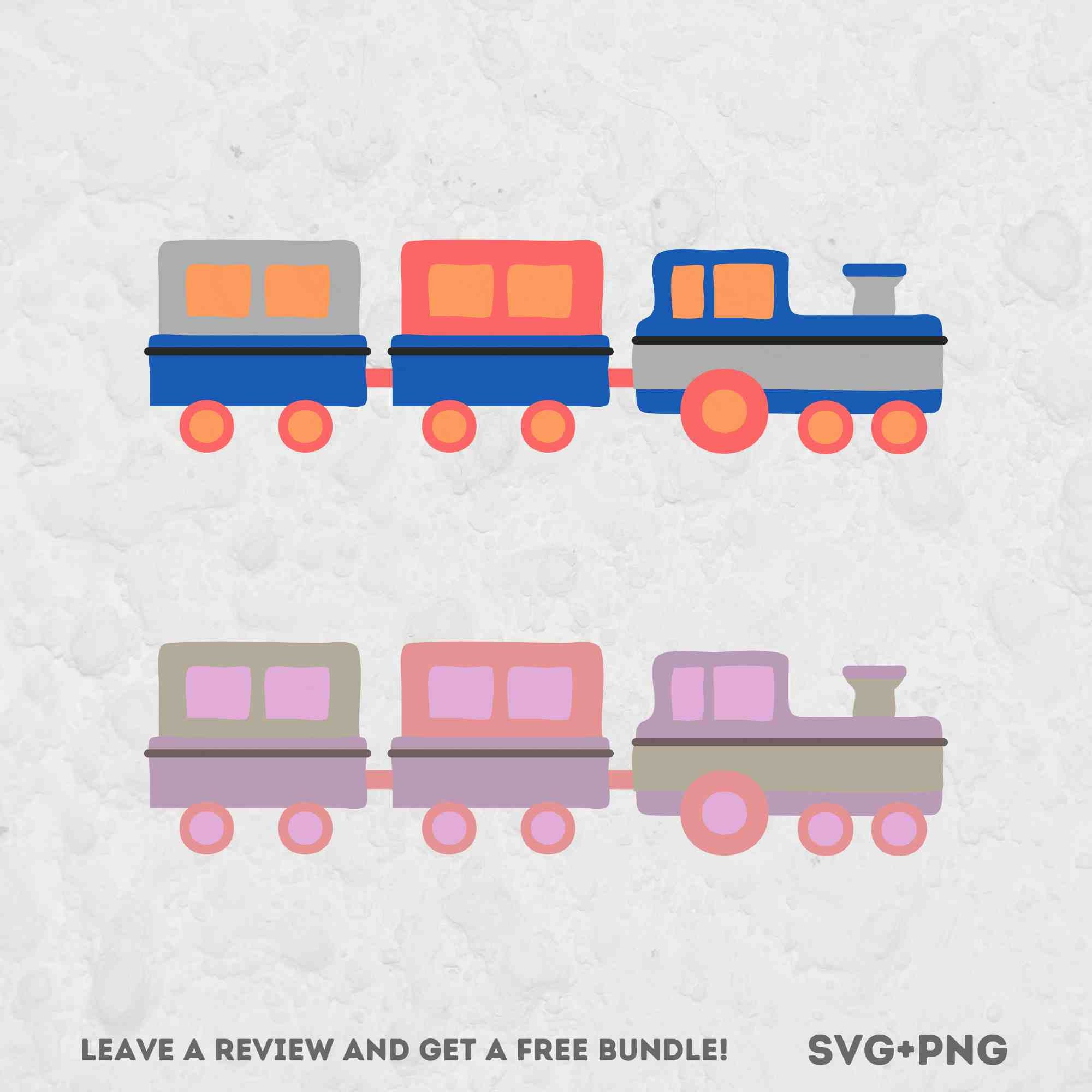 Toy Train SVG Kids Clipart Svg Files for Cricut Toy Train - Etsy UK