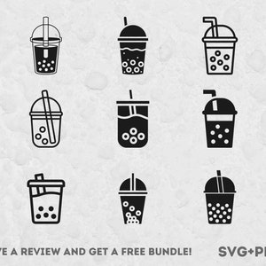 Bubble Tea SVG, SVG Files for Cricut, Tea Clipart, Tea SVG, Kids ...