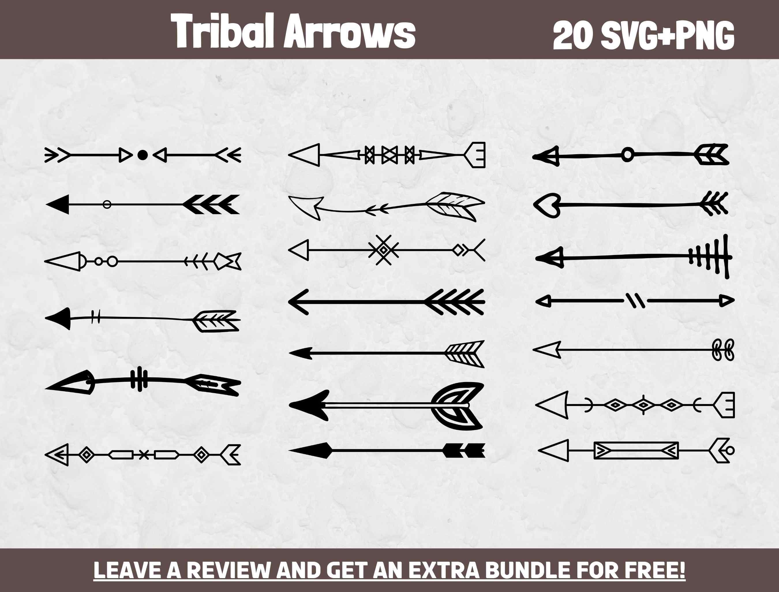 Tribal Arrow Svg Arrow Cut File Arrow SVG Bundle SVG Files - Etsy