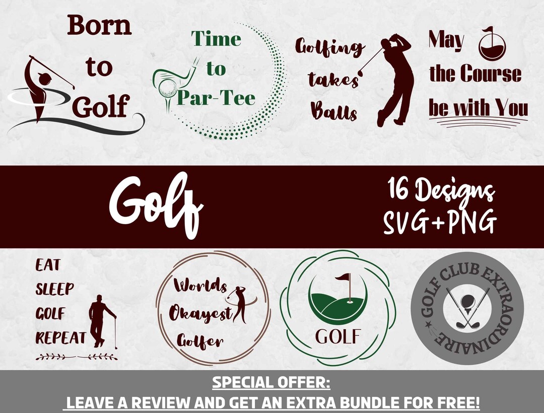 Golf SVG, SVG Files for Cricut, Golf Quotes, Golfer Svg, Golf Shirt ...