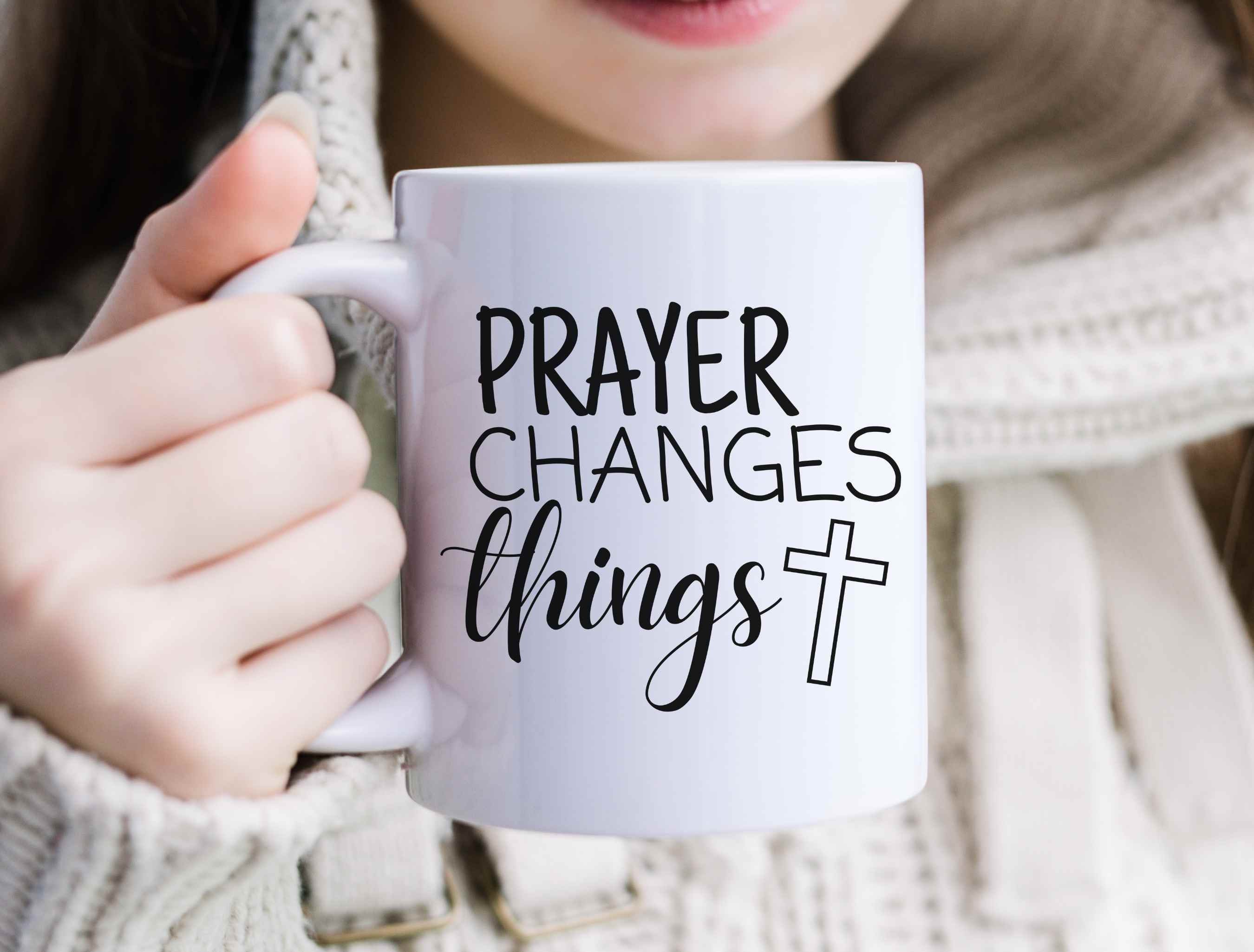 Prayer Changes Things Svg SVG Files for Cricut Shirt Design - Etsy