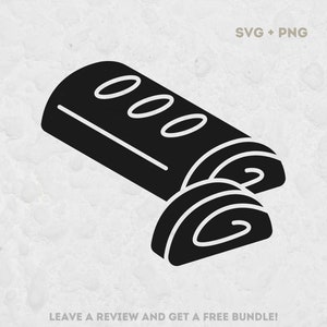 Strudel SVG Cut File, Svg Files for Cricut, Strudel Clipart, Pastry SVG ...