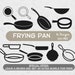 Frying Pan SVG Bundle, SVG Files for Cricut, Kitchen Svg, Cooking SVG ...