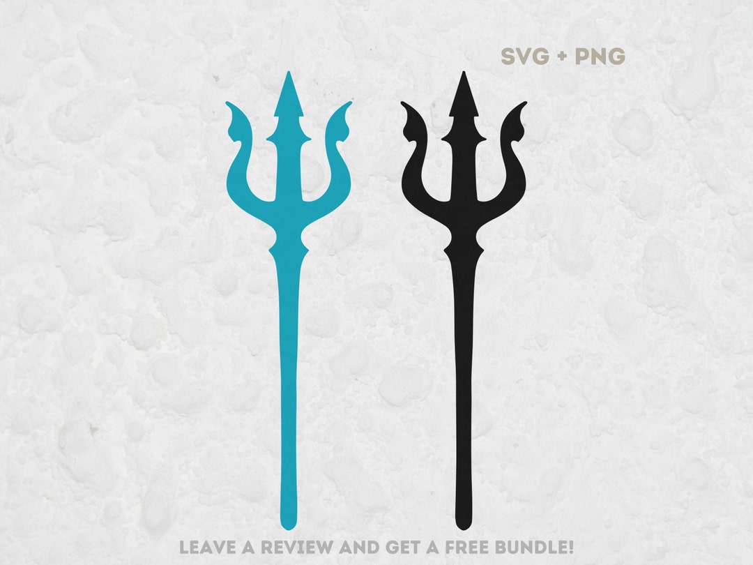 Poseidon's Trident SVG Cut File, SVG Files for Cricut, Poseidon SVG ...