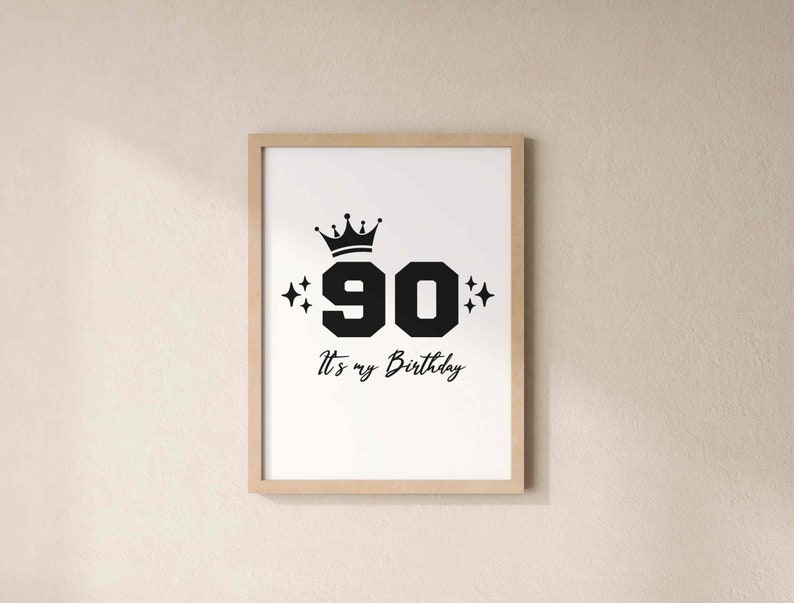 90th Birthday Svg SVG Files for Cricut Shirt Design SVG My - Etsy