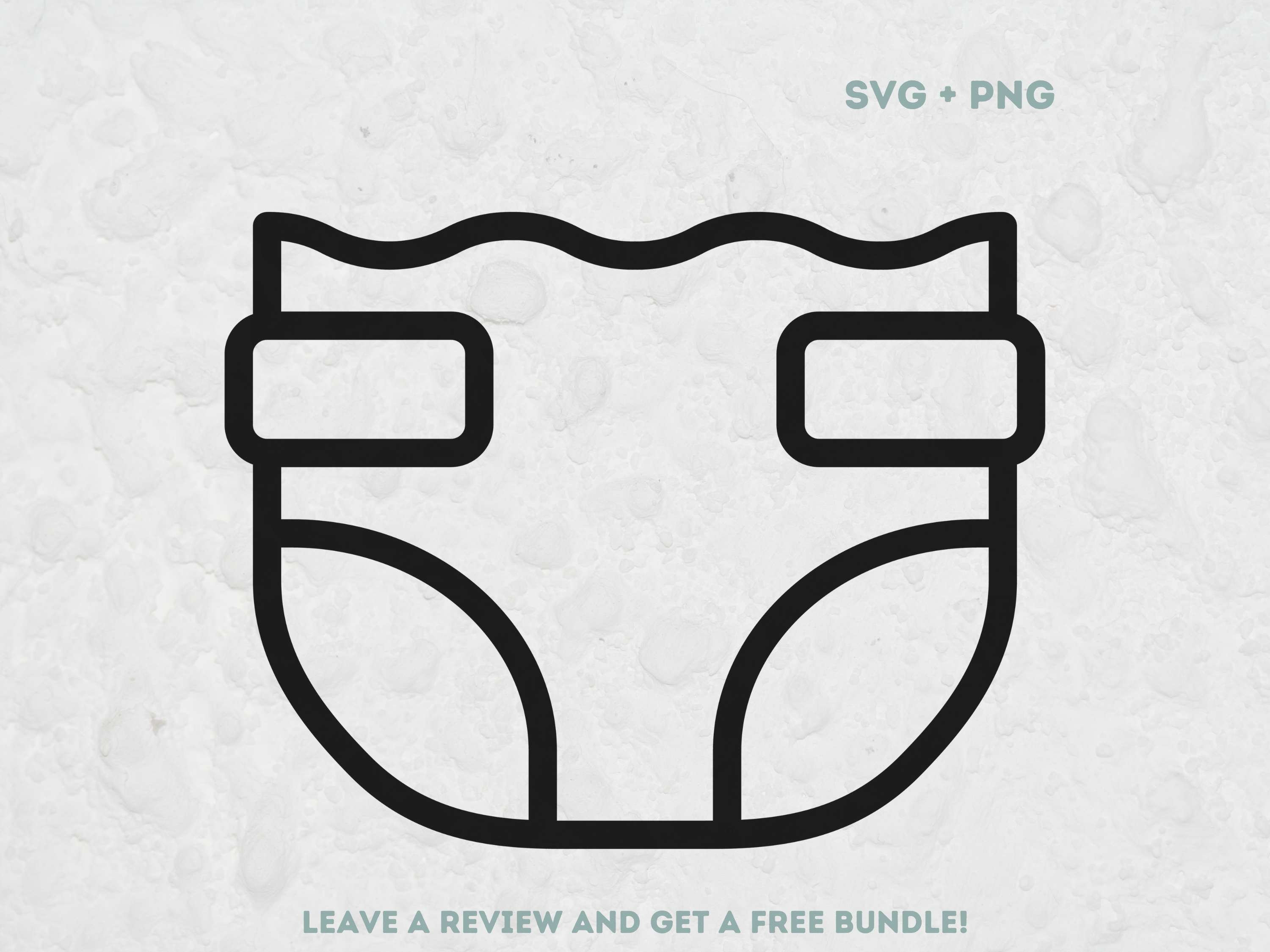 Paper Baby Diaper Outline Baby Diaper Hand Drawn Outline Doodle Icon.