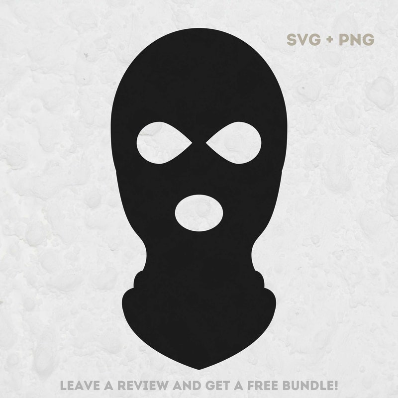Ski Mask Svg - Etsy